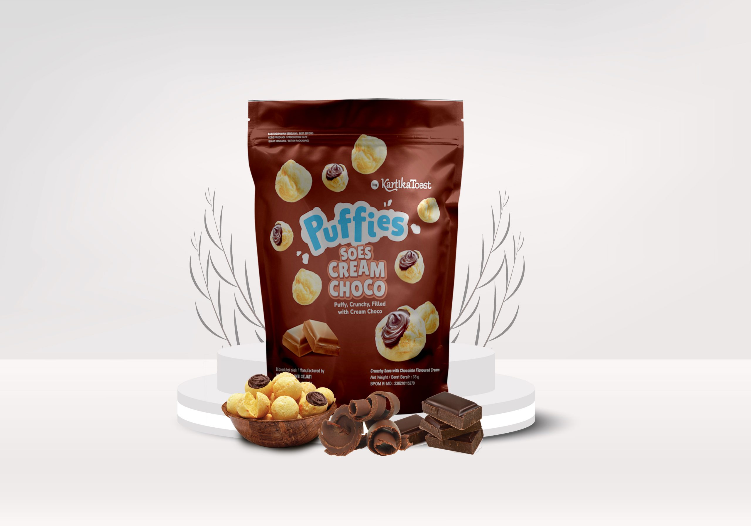 Puffies Soes Cream Choco – ISMY PTE LTD